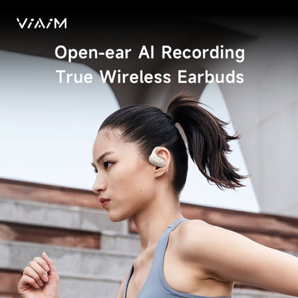 VIAIM Air: Best Sports Earbuds for Running, AI Note Taking + Recording ...