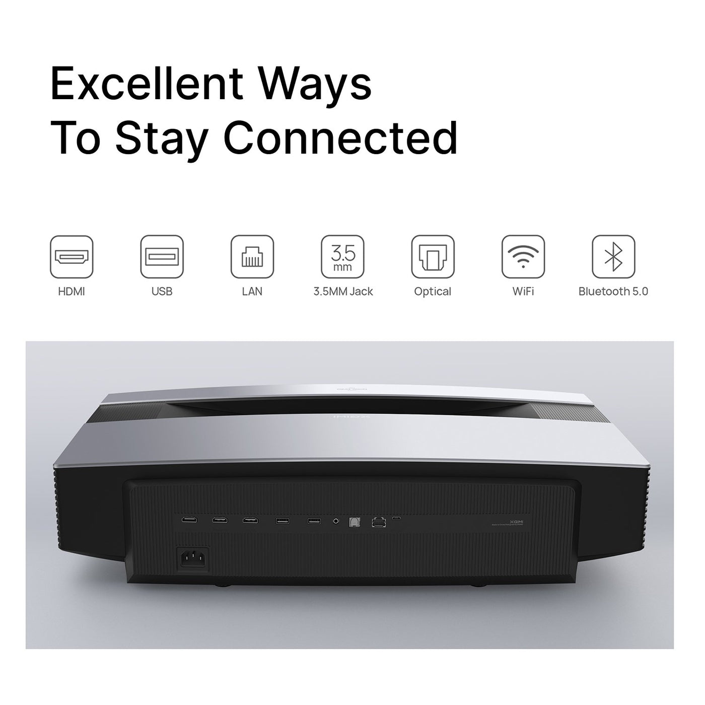 Open Box - XGIMI AURA - Best 4K Ultra Short Throw Laser Projector for ...